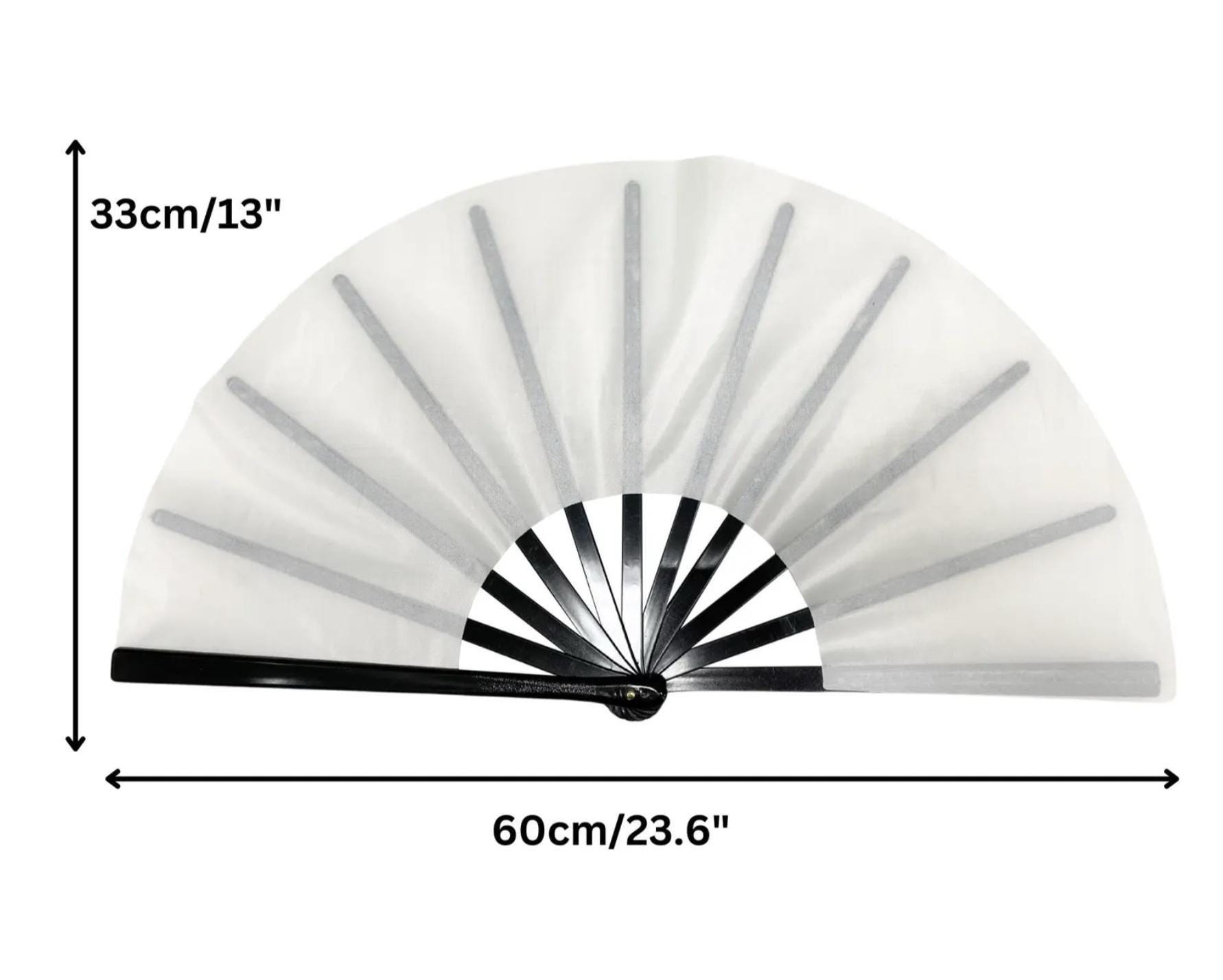 Clacking Fan 13inch |sublimation Polyester Clack Fan | Large Clacking ...