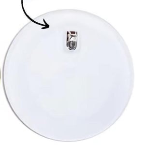 Acrylic Button for Sublimation | Light up Pin Badge| Glass Pin ...