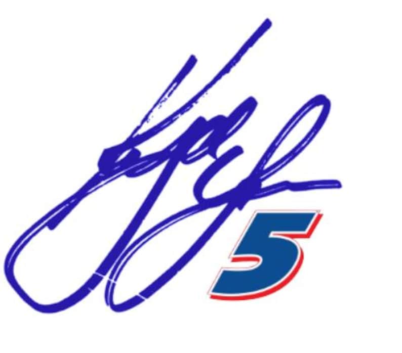 Kyle Larson Signature - Etsy
