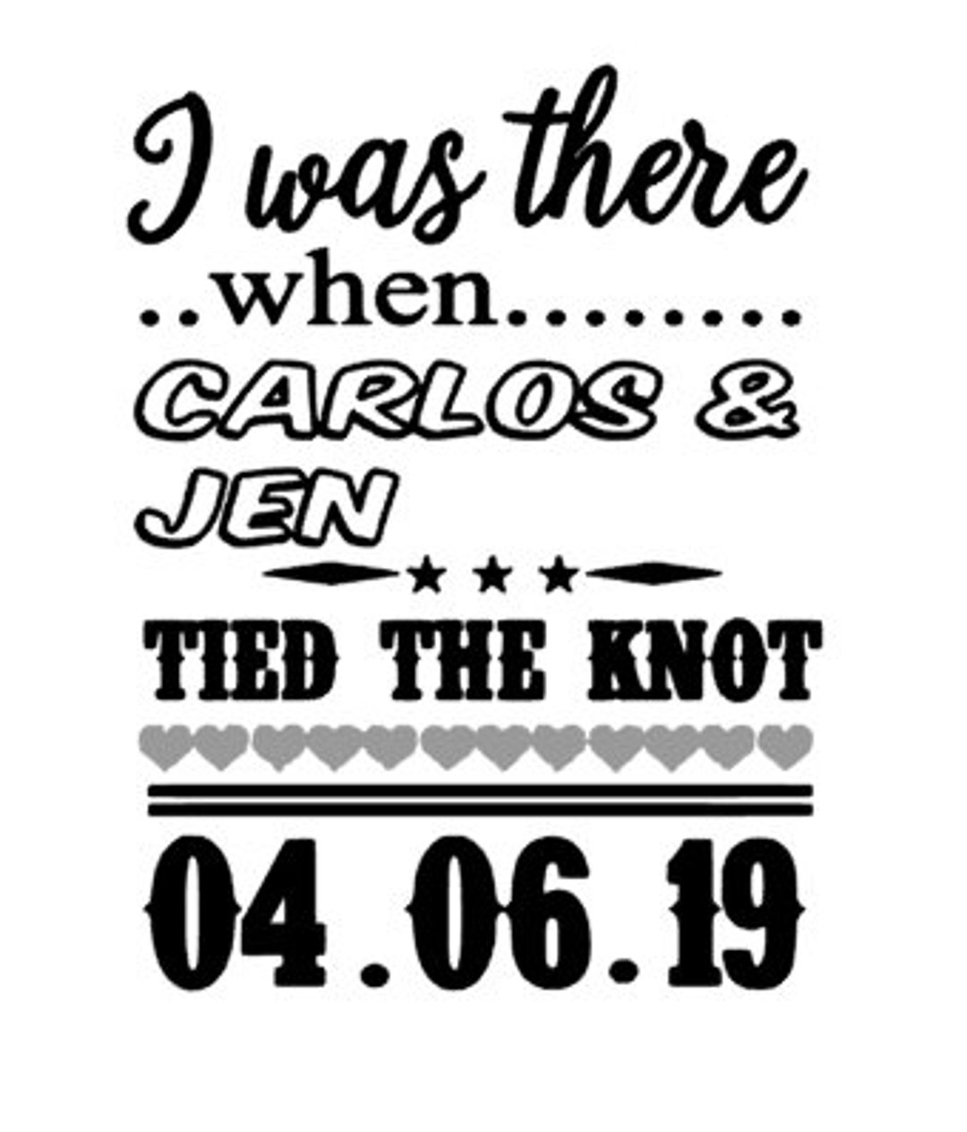 I Was There, Wedding Décor, Drink Koozies, Cake Topper, Wedding Signs ...