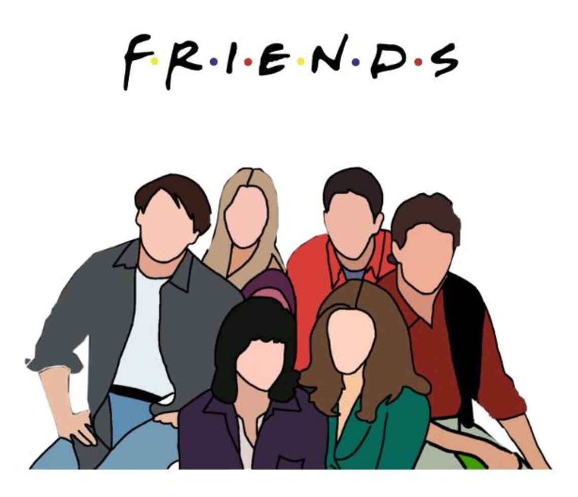 Friends Digital File - Etsy