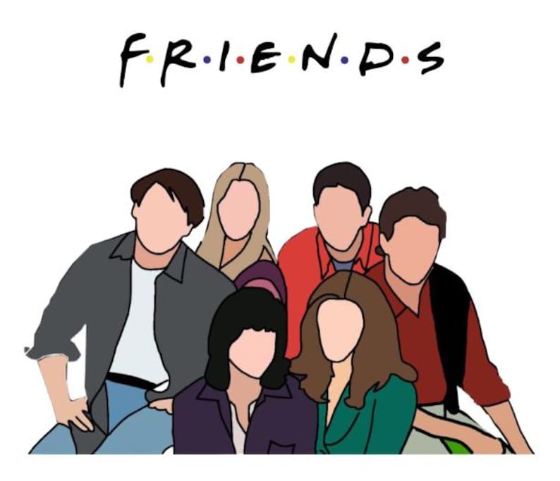 Friends Digital File - Etsy