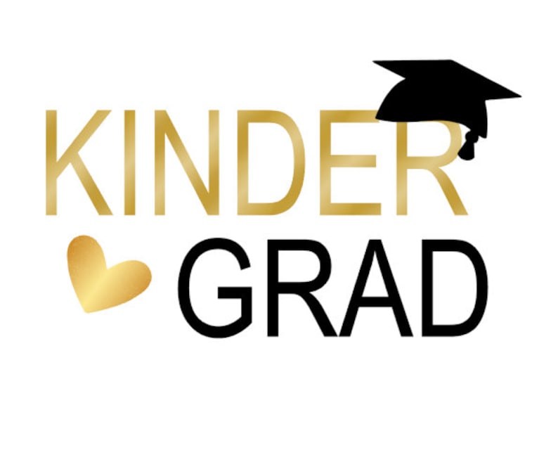 Kinder Grad Digital SVG, PNG - Etsy