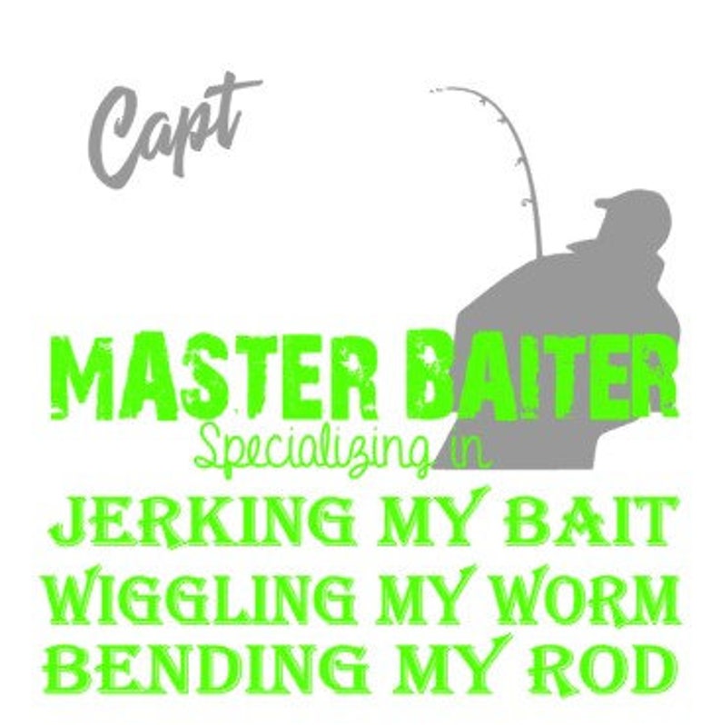 Master Baiter Fishing Design, Svg, Png Digital File Only - Etsy