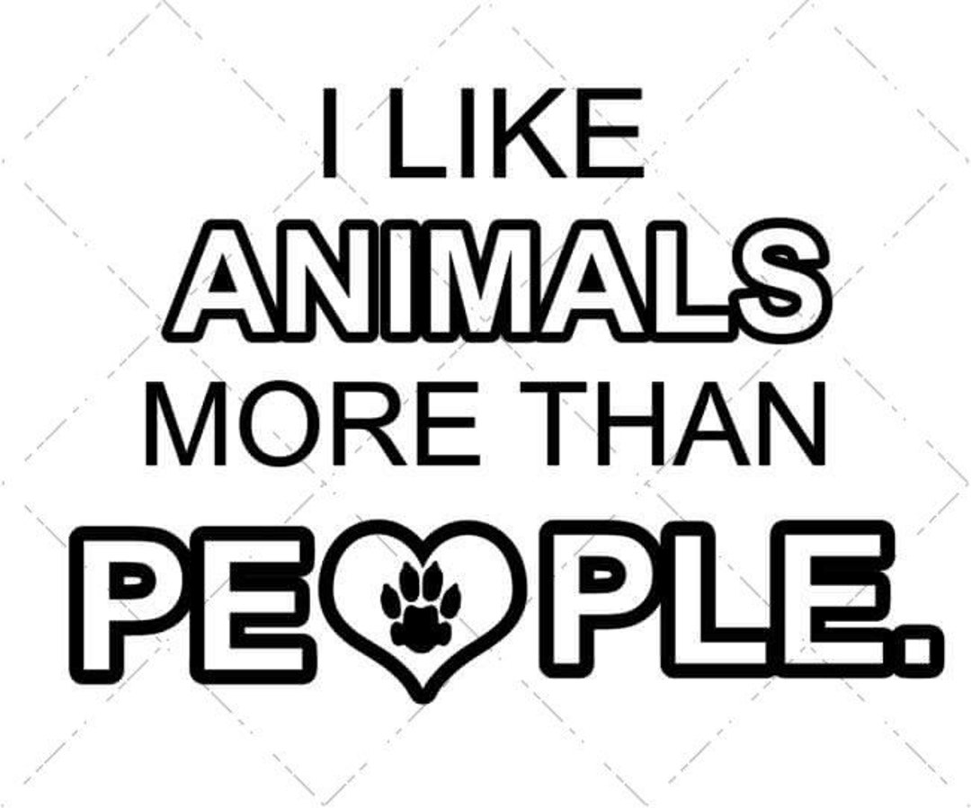 I Like Animals Digital SVG, PNG - Etsy