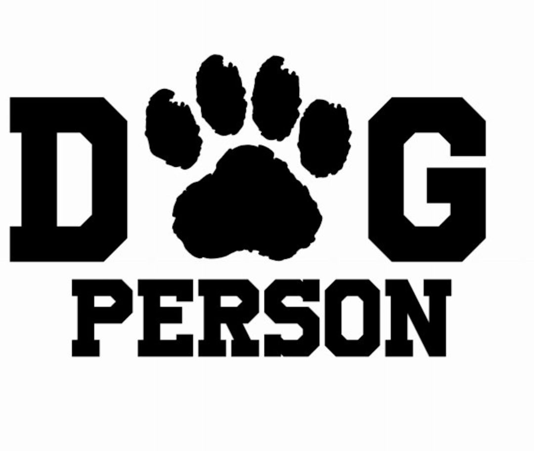 Dog Person Digital File - Etsy