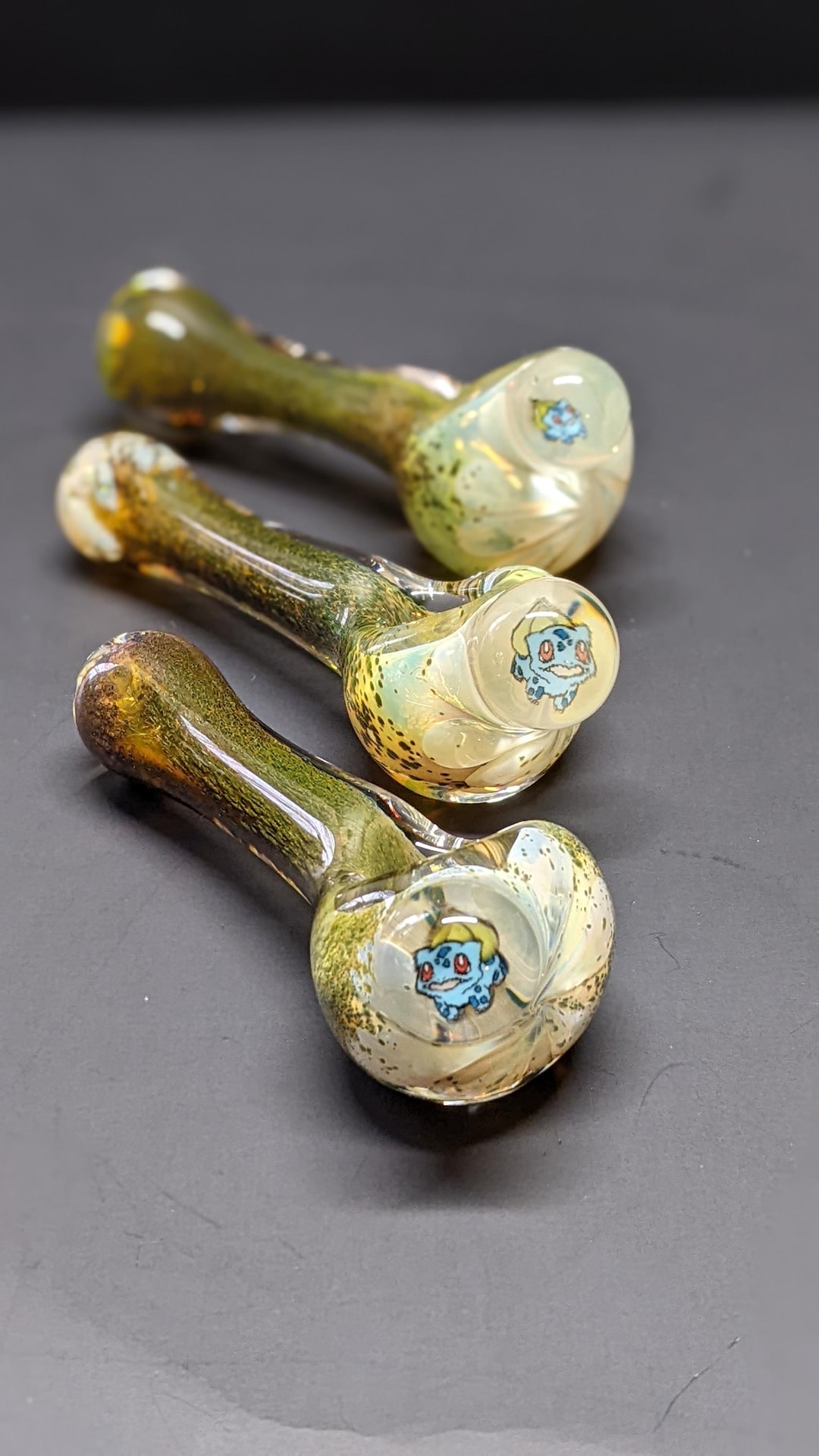 Onion Turtle Heavy Glass Spoon Pipe - Etsy