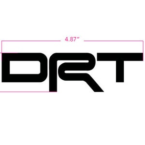 Toyota TRD - DRT Sticker - Etsy
