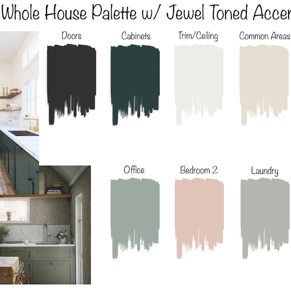 Whole House Paint Colors - Etsy