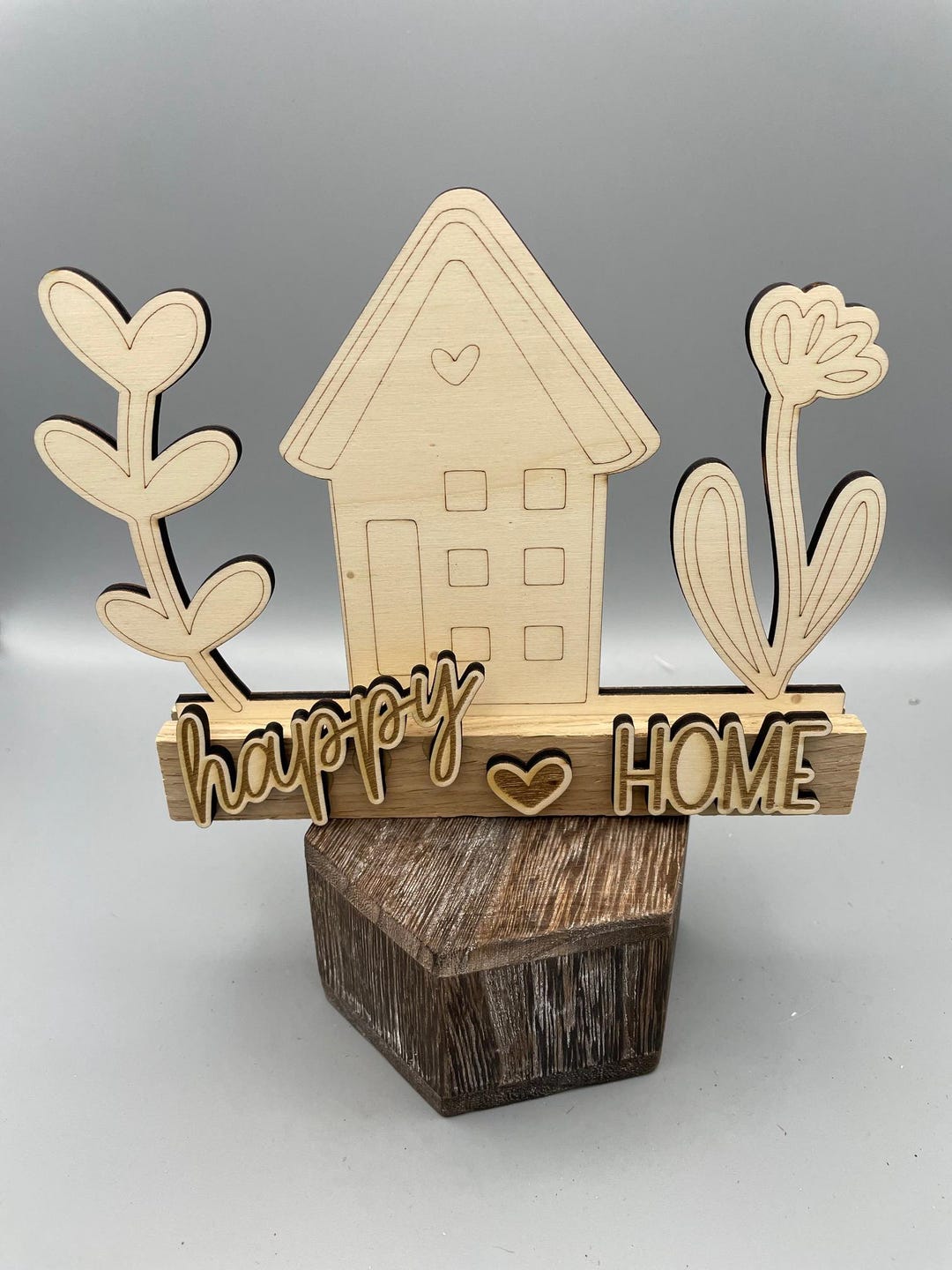 Happy Home Display House - Etsy