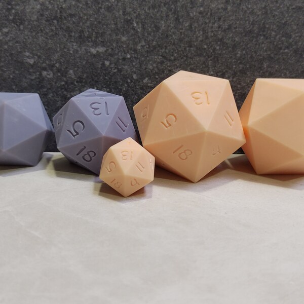 D20 Mold - Etsy