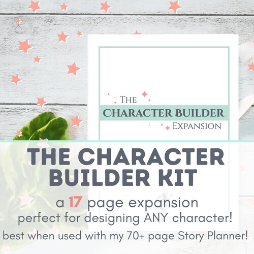 Printable Character Builder Workbook Printable Character - Etsy Canada