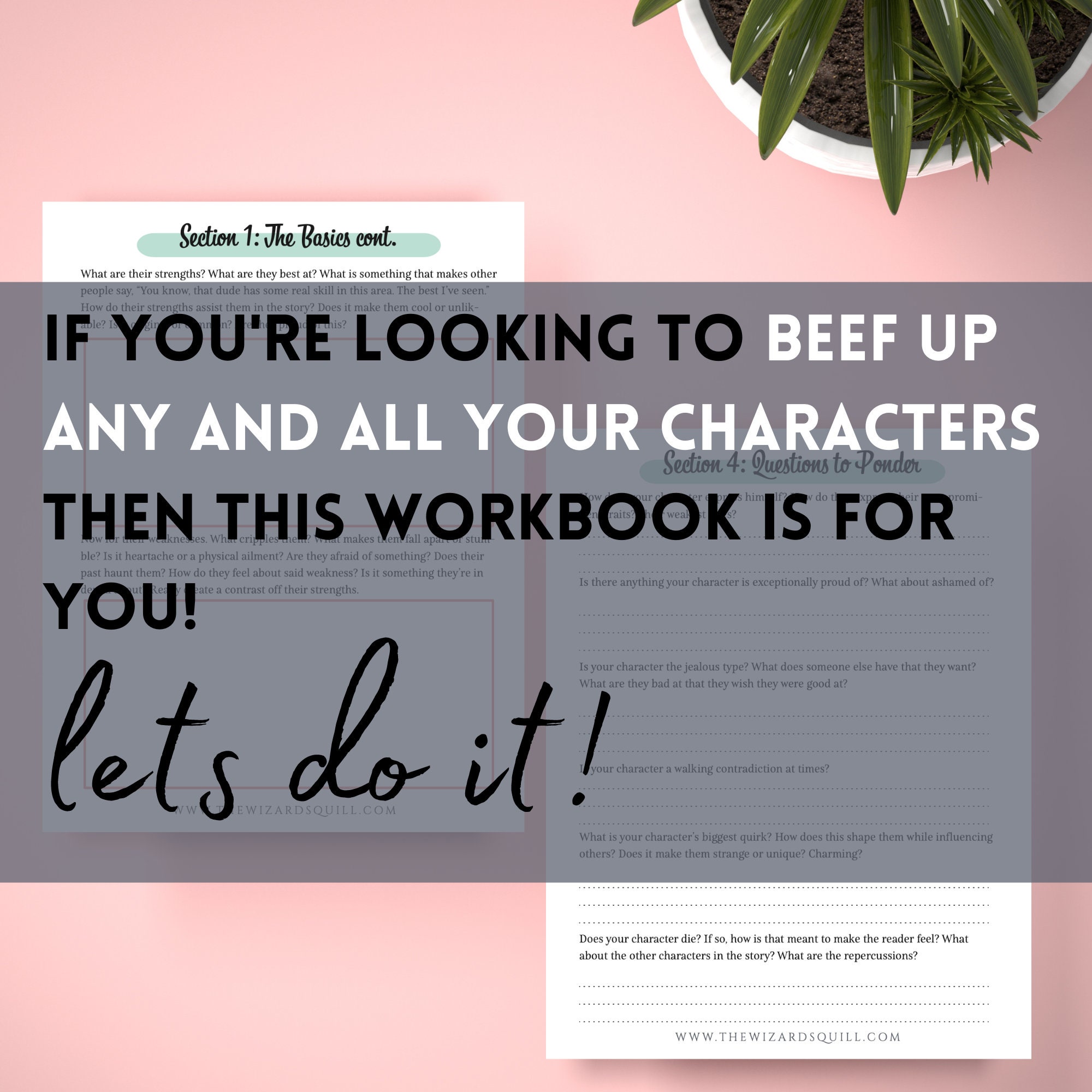 Printable Character Builder Workbook Writing Character - Etsy UK