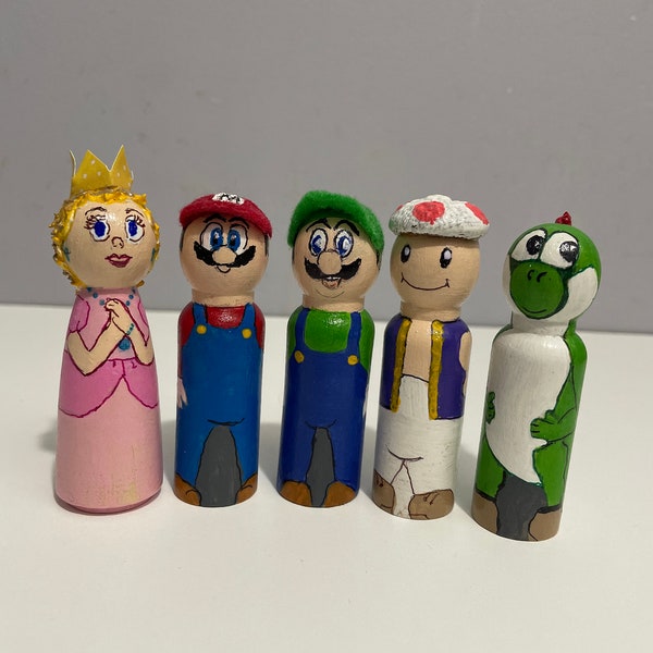 Mario Peg - Etsy