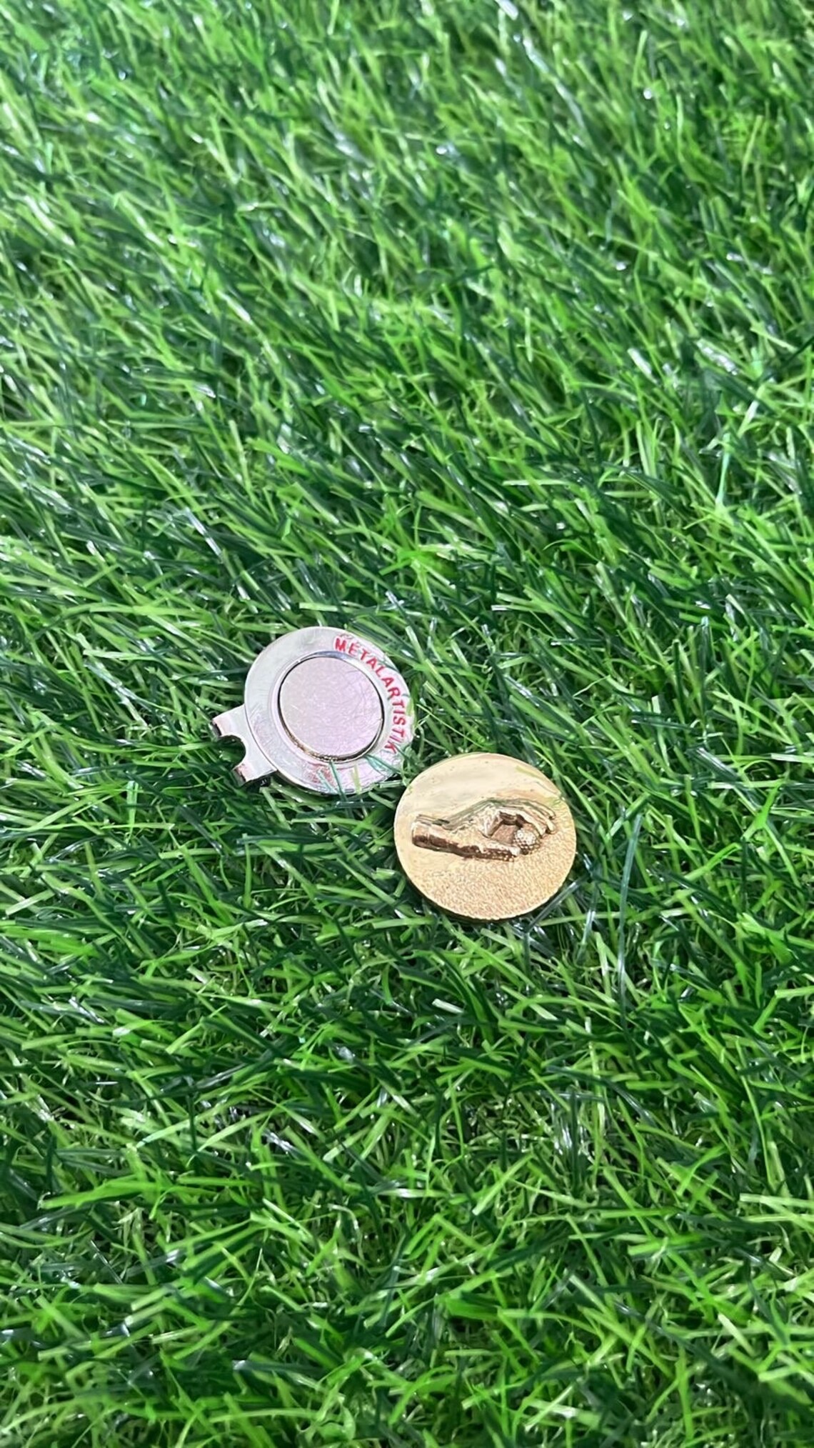 Hand Crafted Golf Marker Set of 6 - Etsy