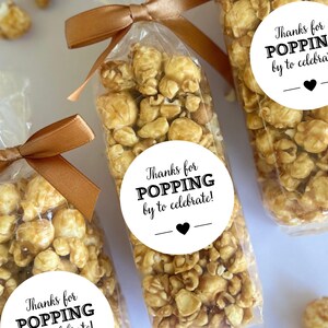 Thanks for Popping By! Popcorn Party Favors, Popcorn Snacks, Popcorn ...