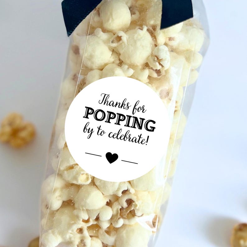 Thanks for Popping By! Popcorn Party Favors, Popcorn Snacks, Popcorn ...