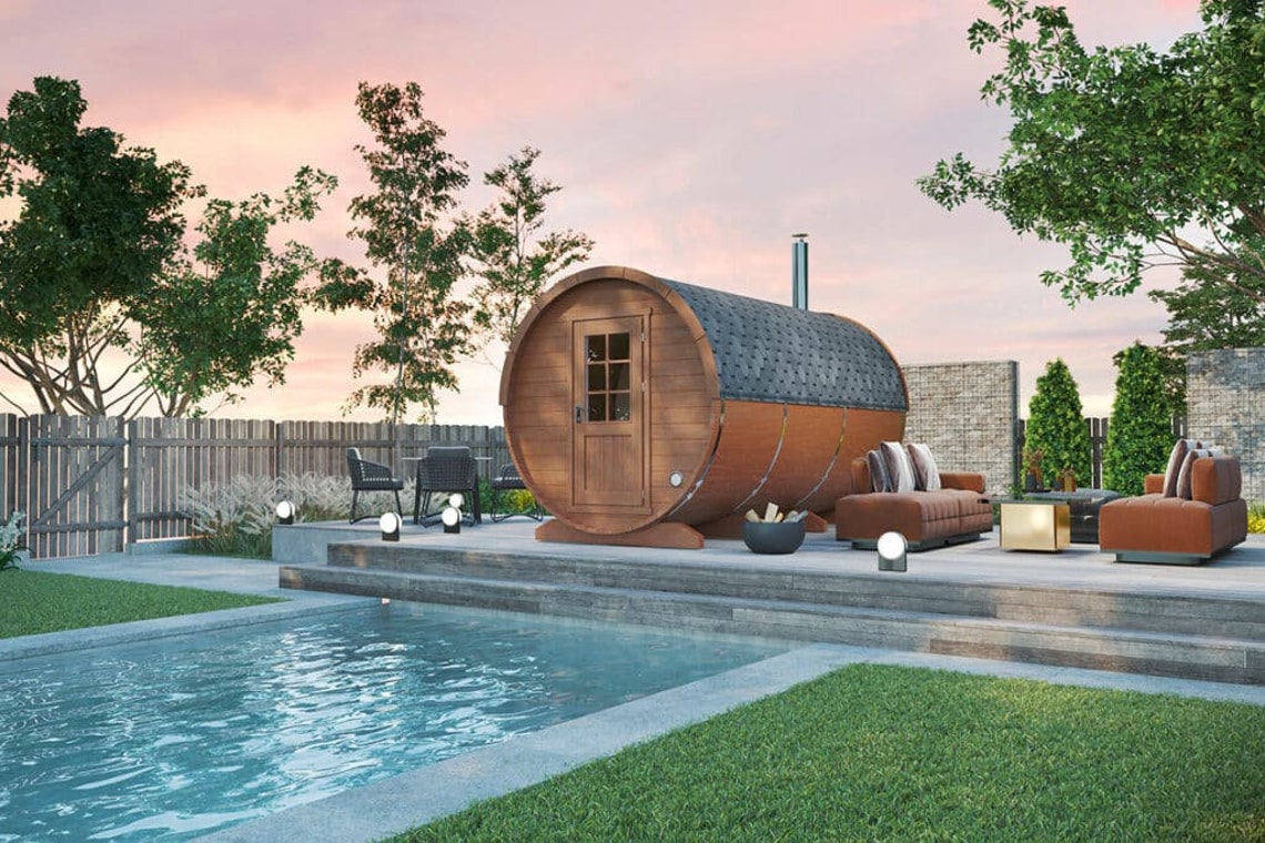Large Barrel Sauna DIY Build Plans - 6 People - Etsy