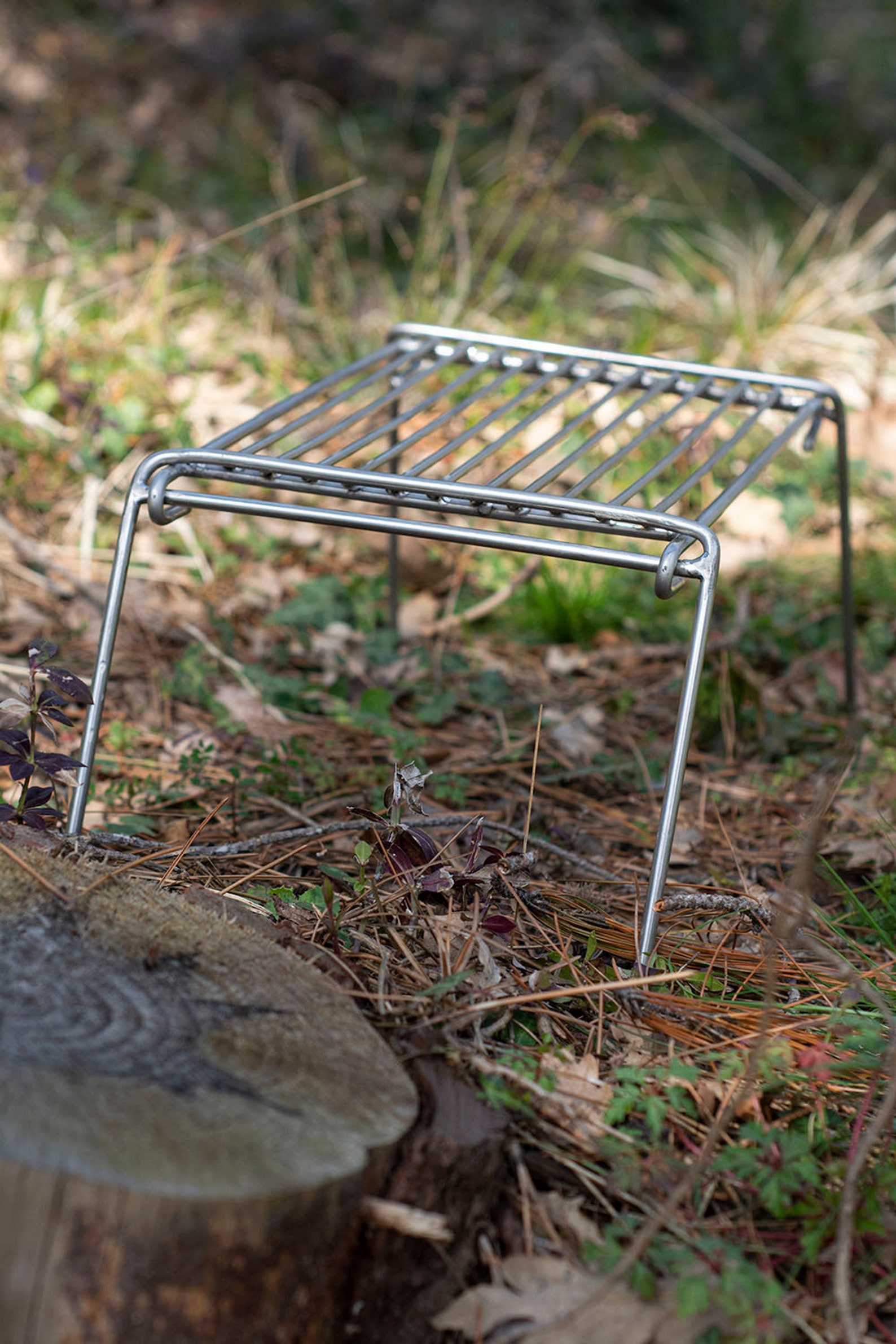 Bushcraft Grill With Canvas Carrying Case, Portable, Easy to Carry ...