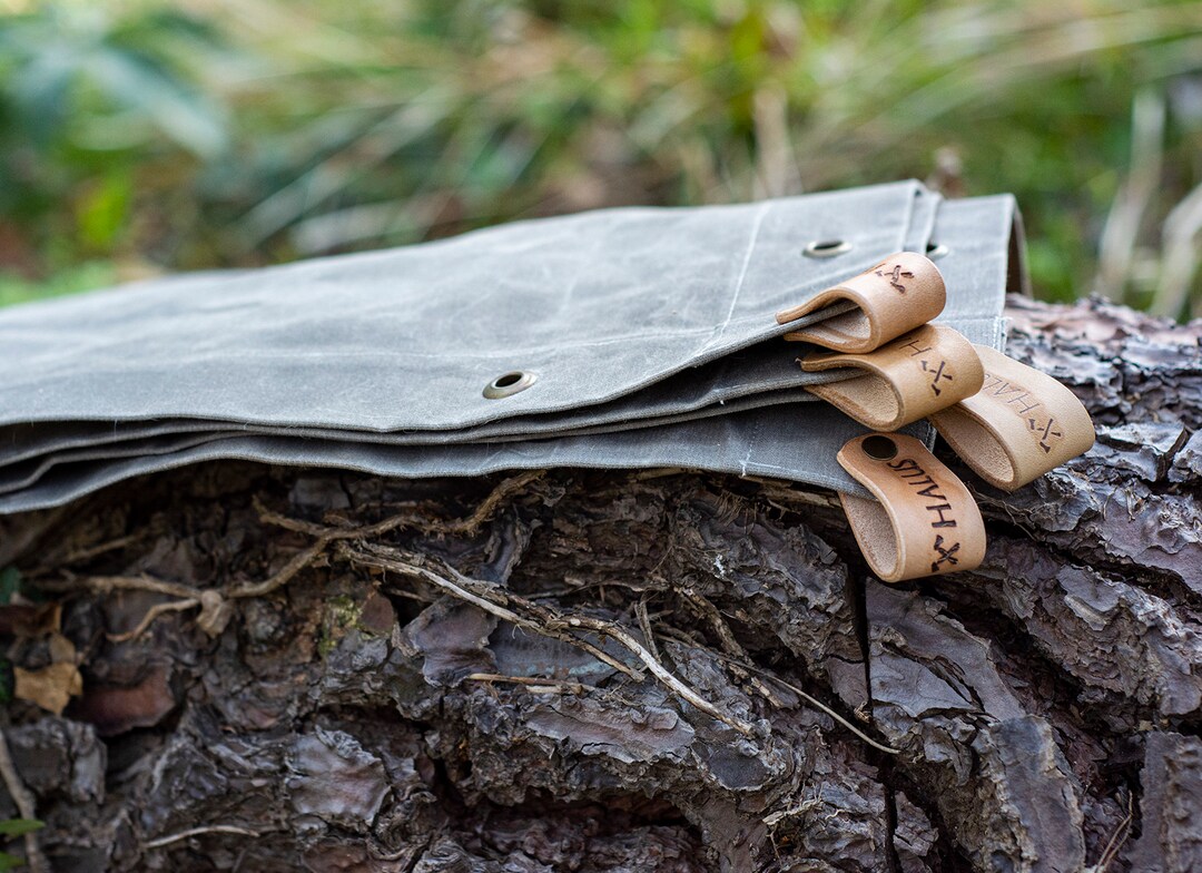 75x75 Ground Mat & Usable as Tarp / Bushcraft, Camping, Survival ...