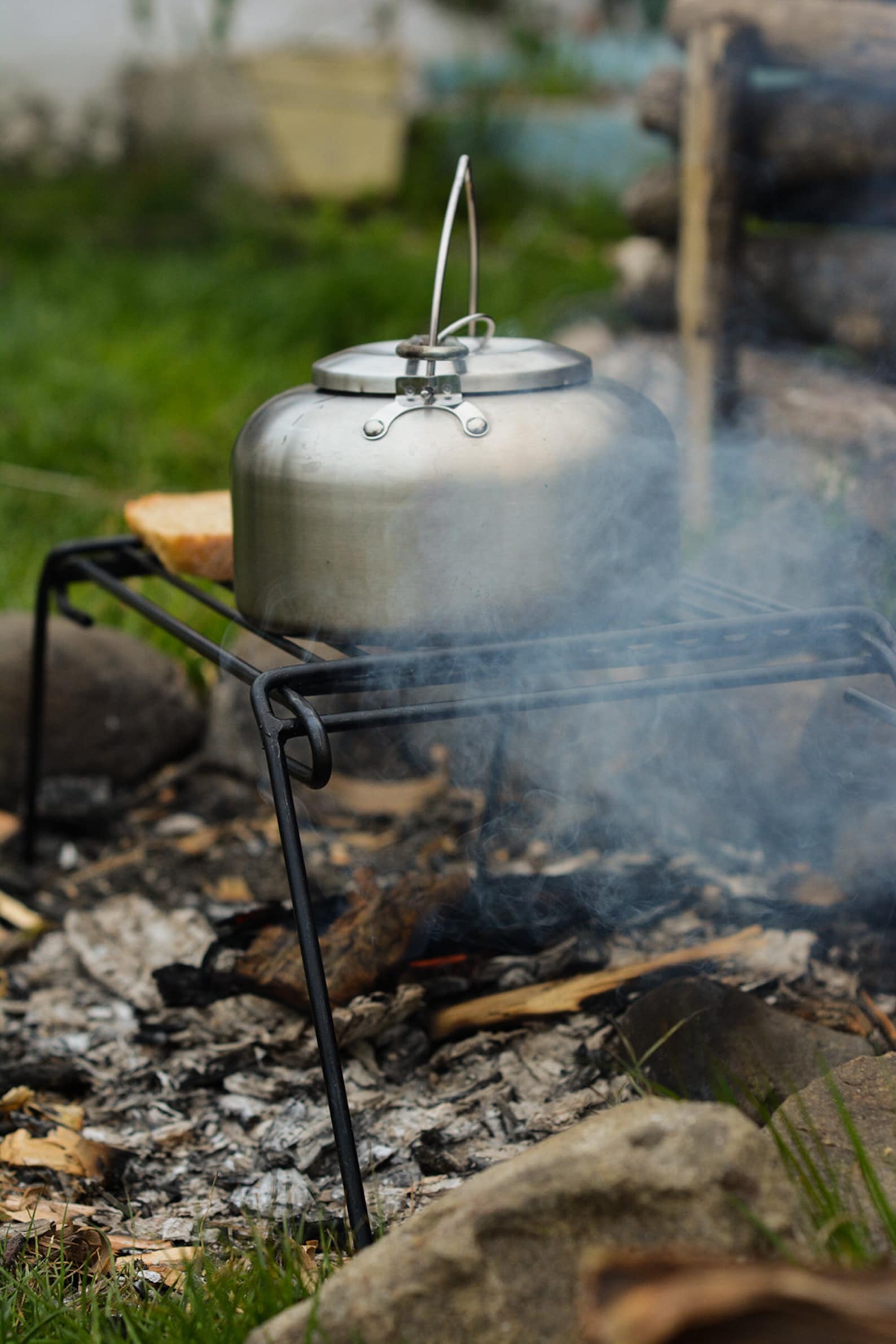 Bushcraft Grill With Canvas Carrying Case, Portable, Easy to Carry ...