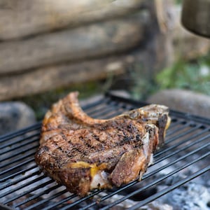 Bushcraft Grill With Canvas Carrying Case, Portable, Easy to Carry ...