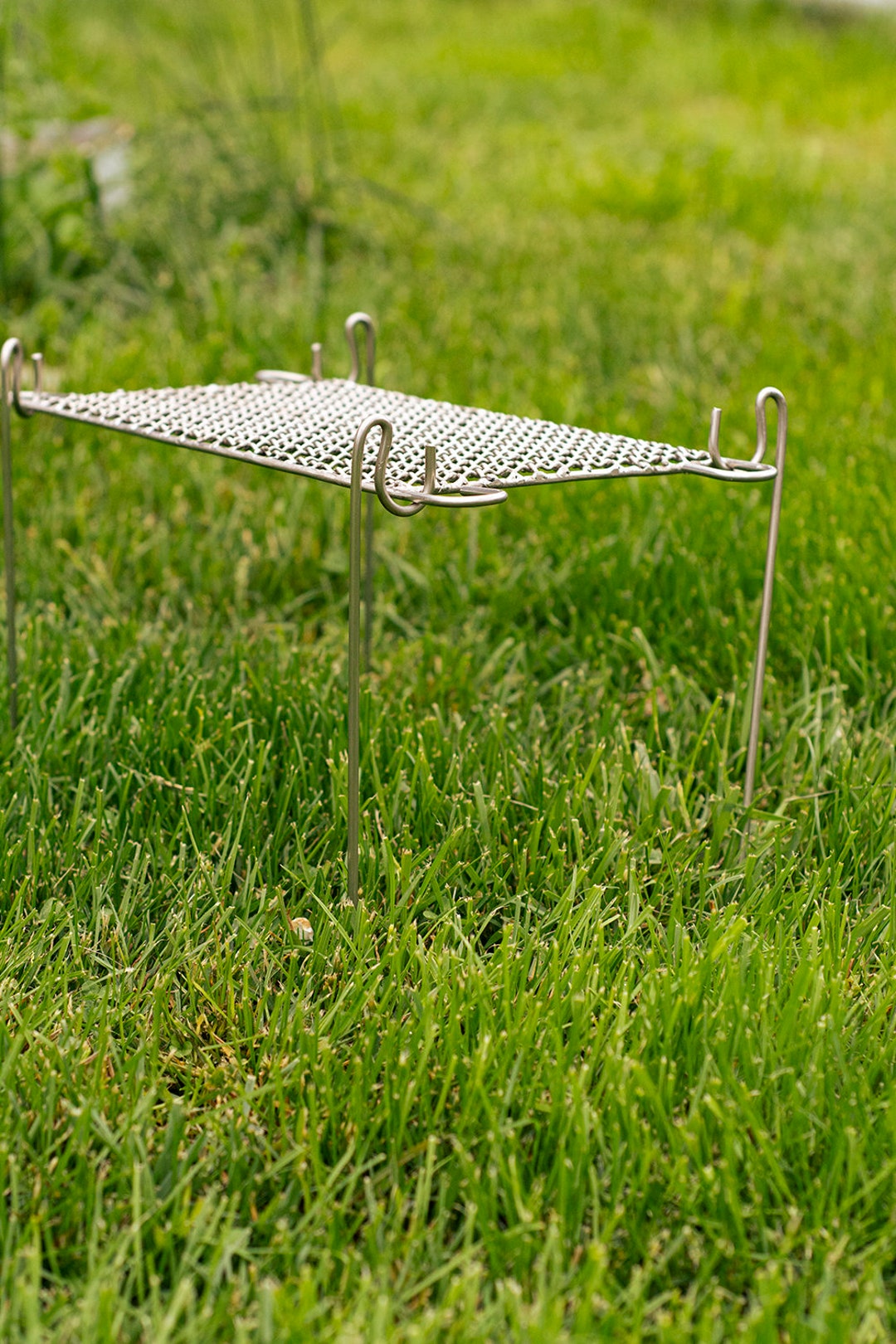 Bush Grill / Ultralight Camping Grill / Bushcraft / Campfire Cooking ...