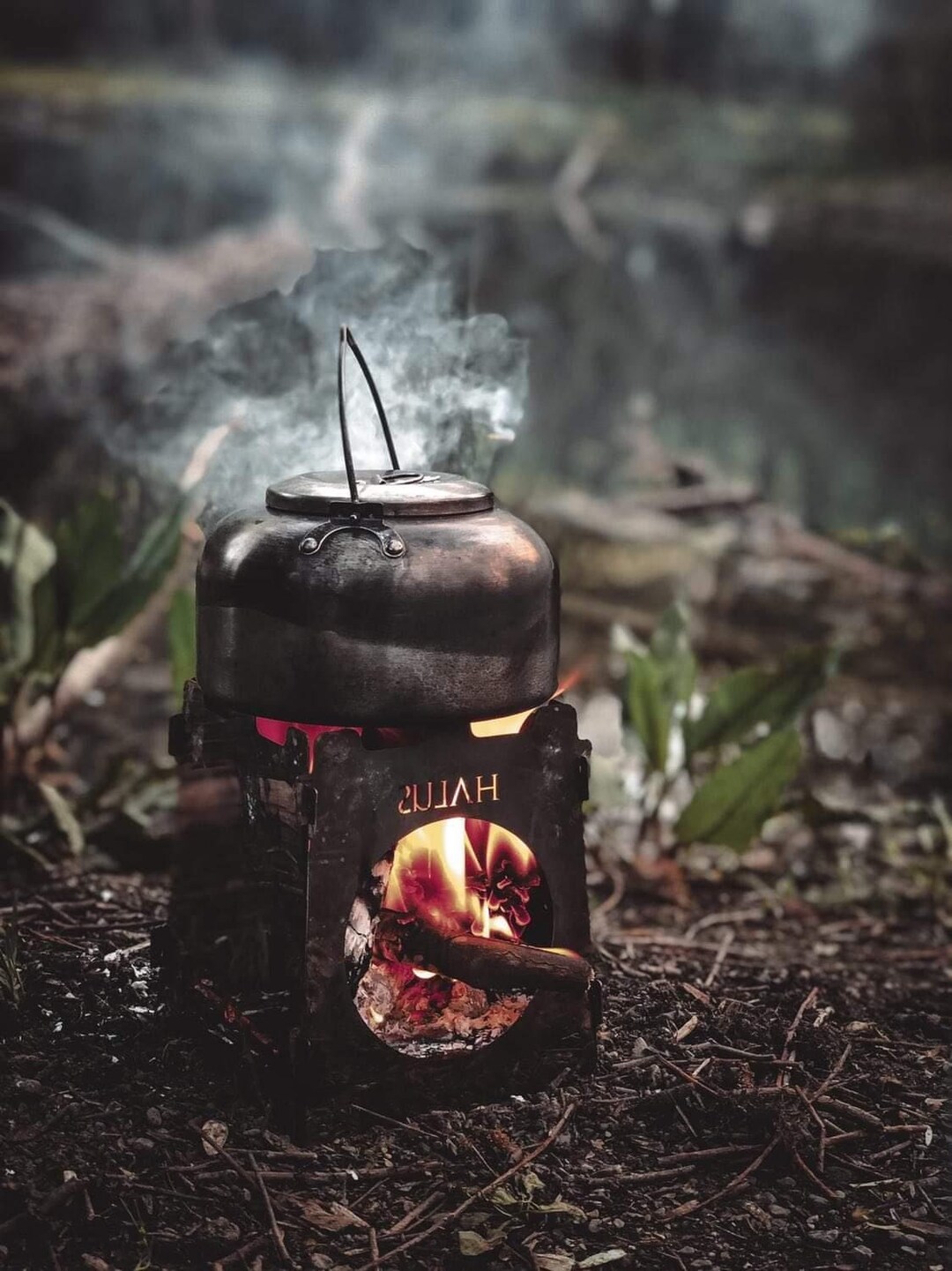 Fire Box With Beeswaxed Waterproof Canvas Carry Case. Firebox, Bushbox ...