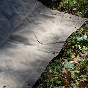 75x75 Ground Mat & Usable as Tarp / Bushcraft, Camping, Survival ...