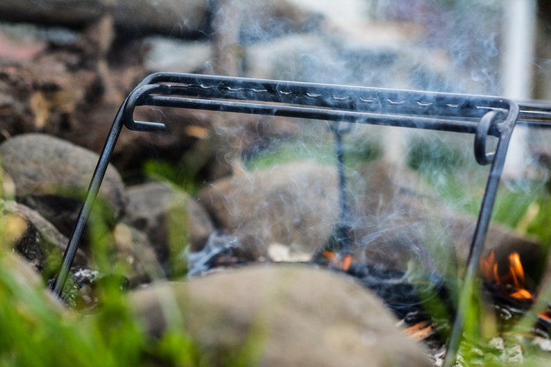 Bushcraft Grill With Canvas Carrying Case, Portable, Easy to Carry ...
