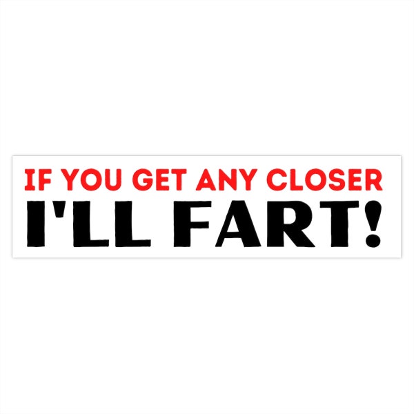 Ill Fart Decal - Etsy