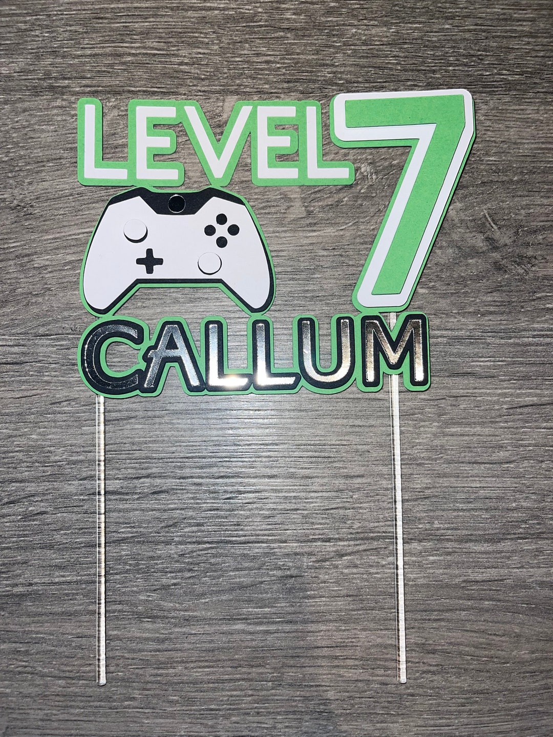 Xbox Inspired Cake Topper - Etsy