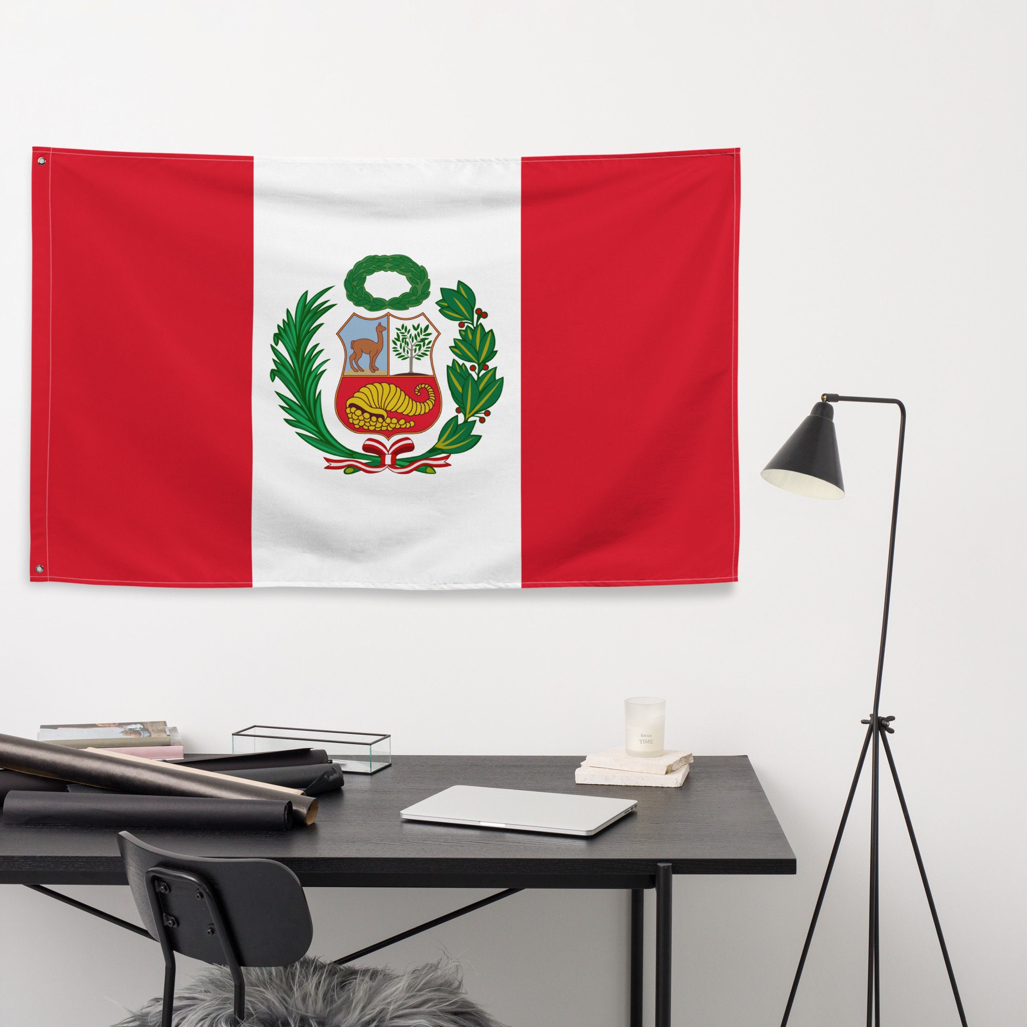 Peru Flag, Peruvian National Banner, Peru Country Flag, National Flag ...