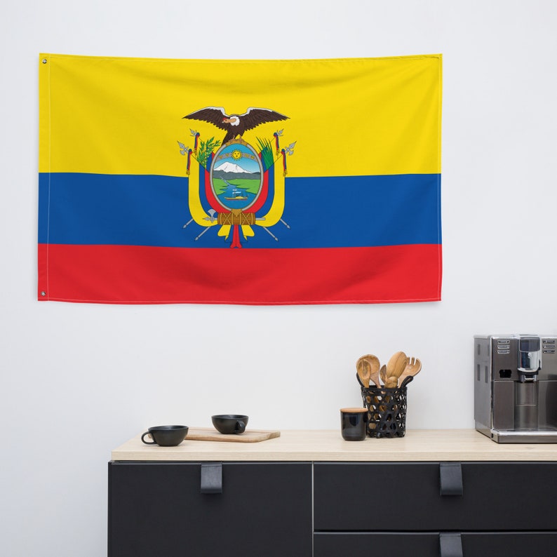 Ecuador Flag, Ecuador National Flag, Ecuadorian Nation Country Banner ... Ecuador Flag, Ecuador National Flag, Ecuadorian Nation Country Banner ...