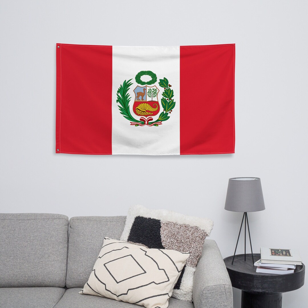 Peru Flag, Peruvian National Banner, Peru Country Flag, National Flag ...