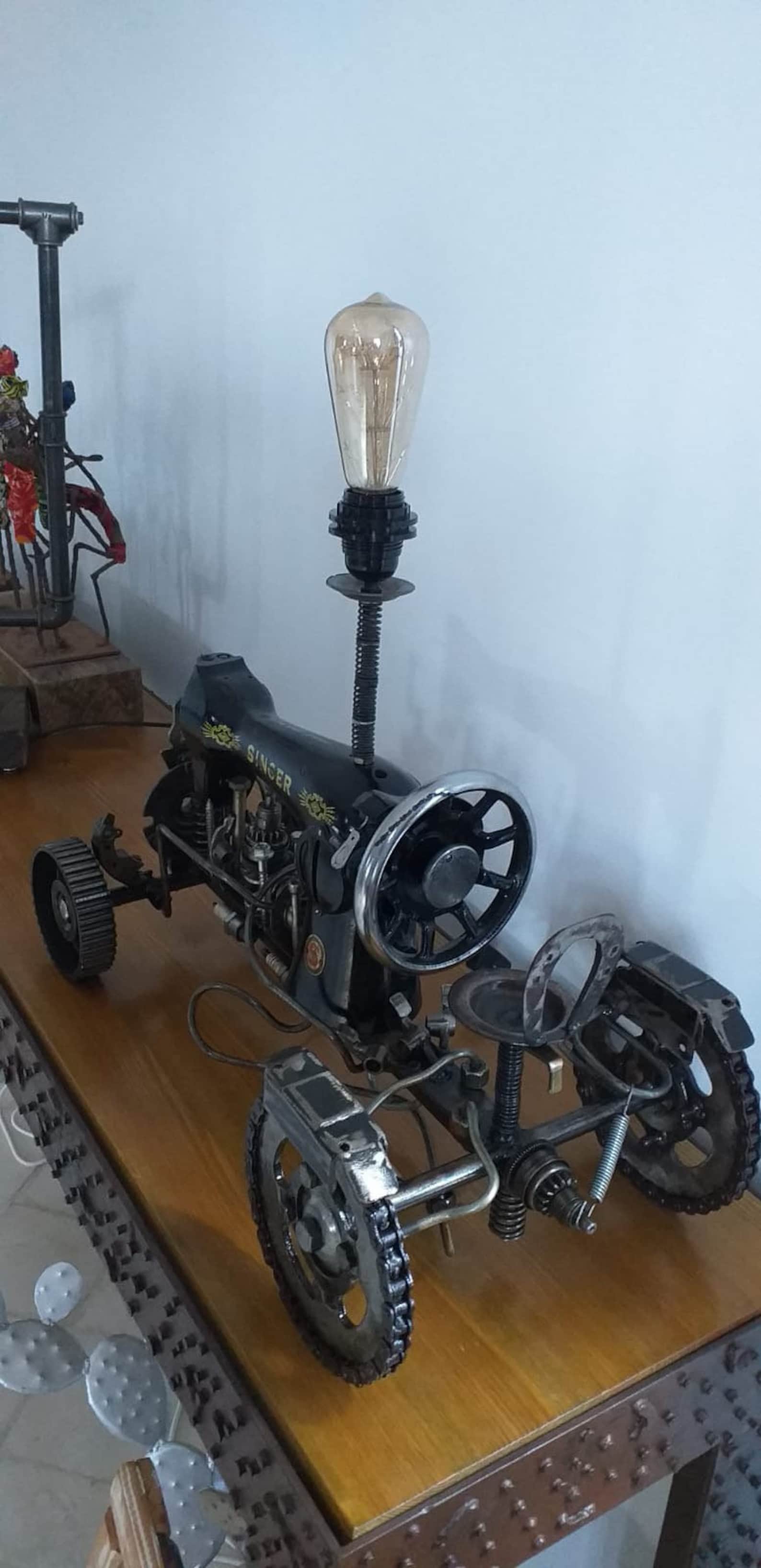 Vintage Lamp-sewing Machine-desk Lamp-office Lamp-antique Lamp ...