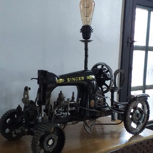 Vintage Lamp-sewing Machine-desk Lamp-office Lamp-antique Lamp ...
