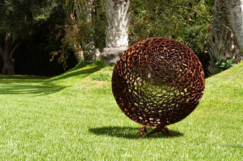 Garden Sculptures/rustic Sculpture/handcrafted/handmade Sculpture/yard ...