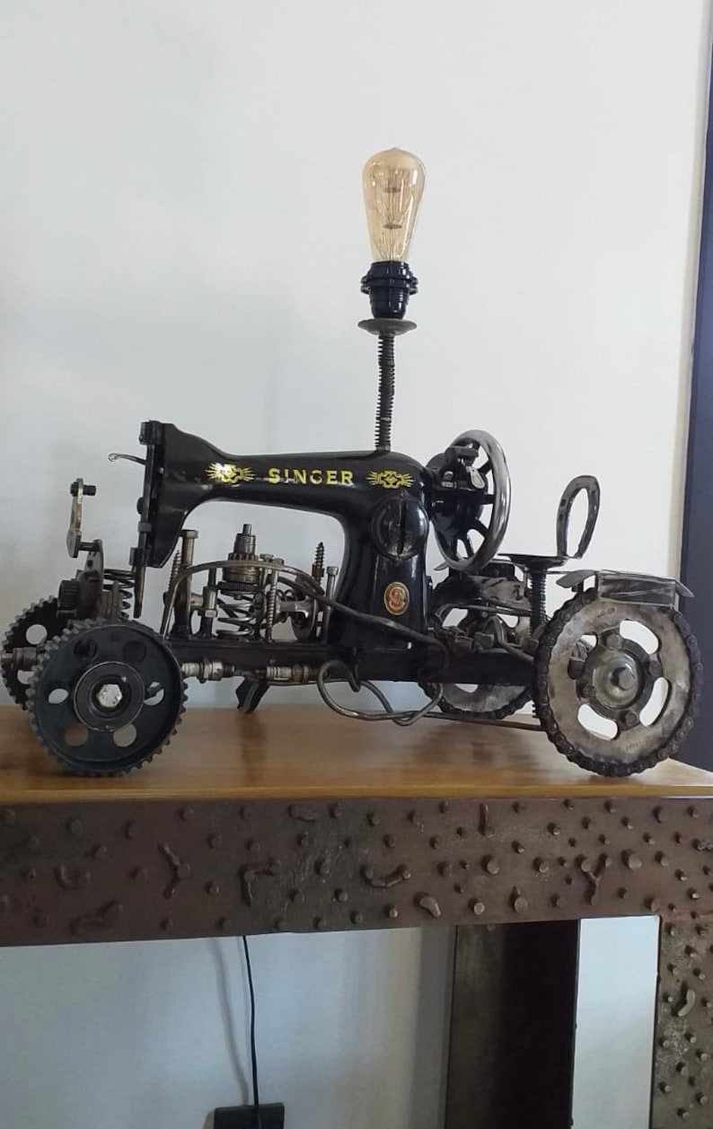 Vintage Lamp-sewing Machine-desk Lamp-office Lamp-antique Lamp ...