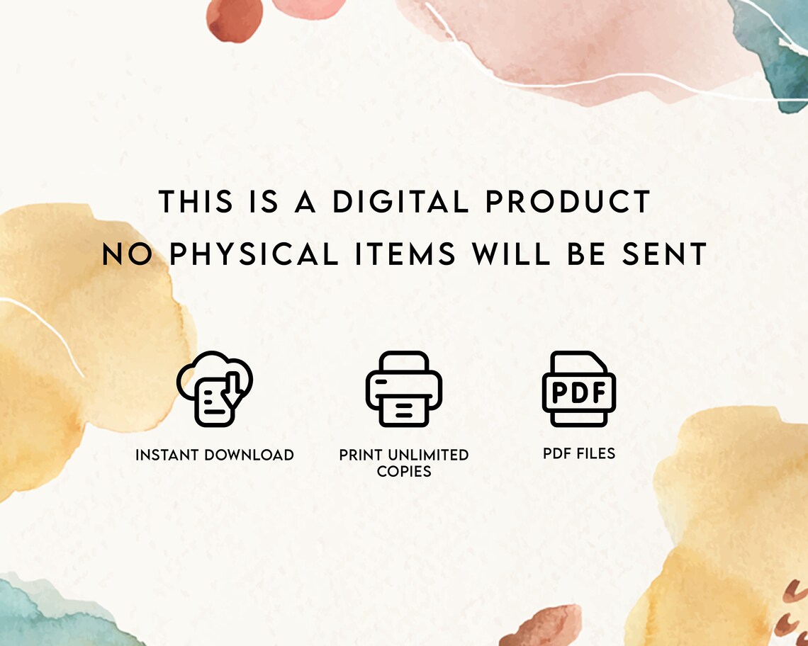 Simple Monthly Planner for 2022 & 2023, Fillable Schedule Planner ...