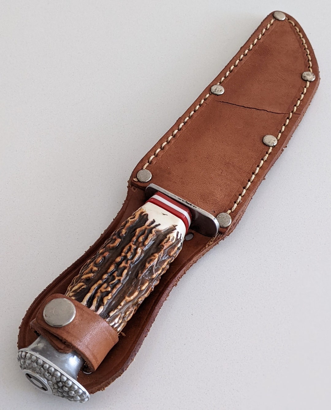 AITOR Hunting Survival Bowie Knife Inox Stainless Fixed Blade With ...