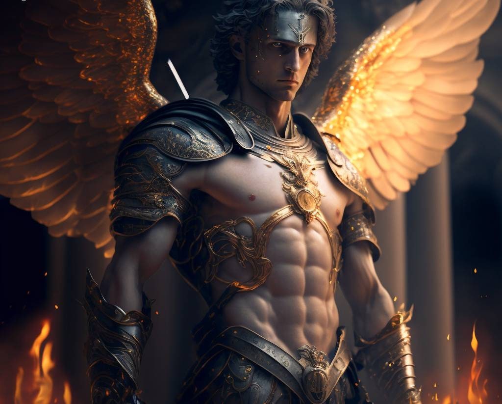 Male Guardian Angel Anime