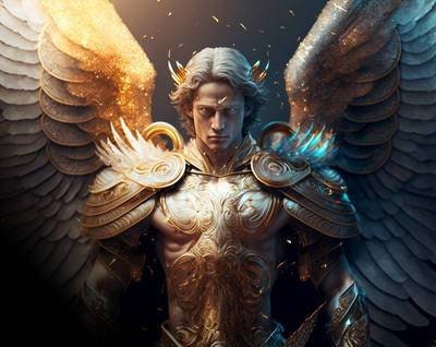 Male Guardian Angel Anime