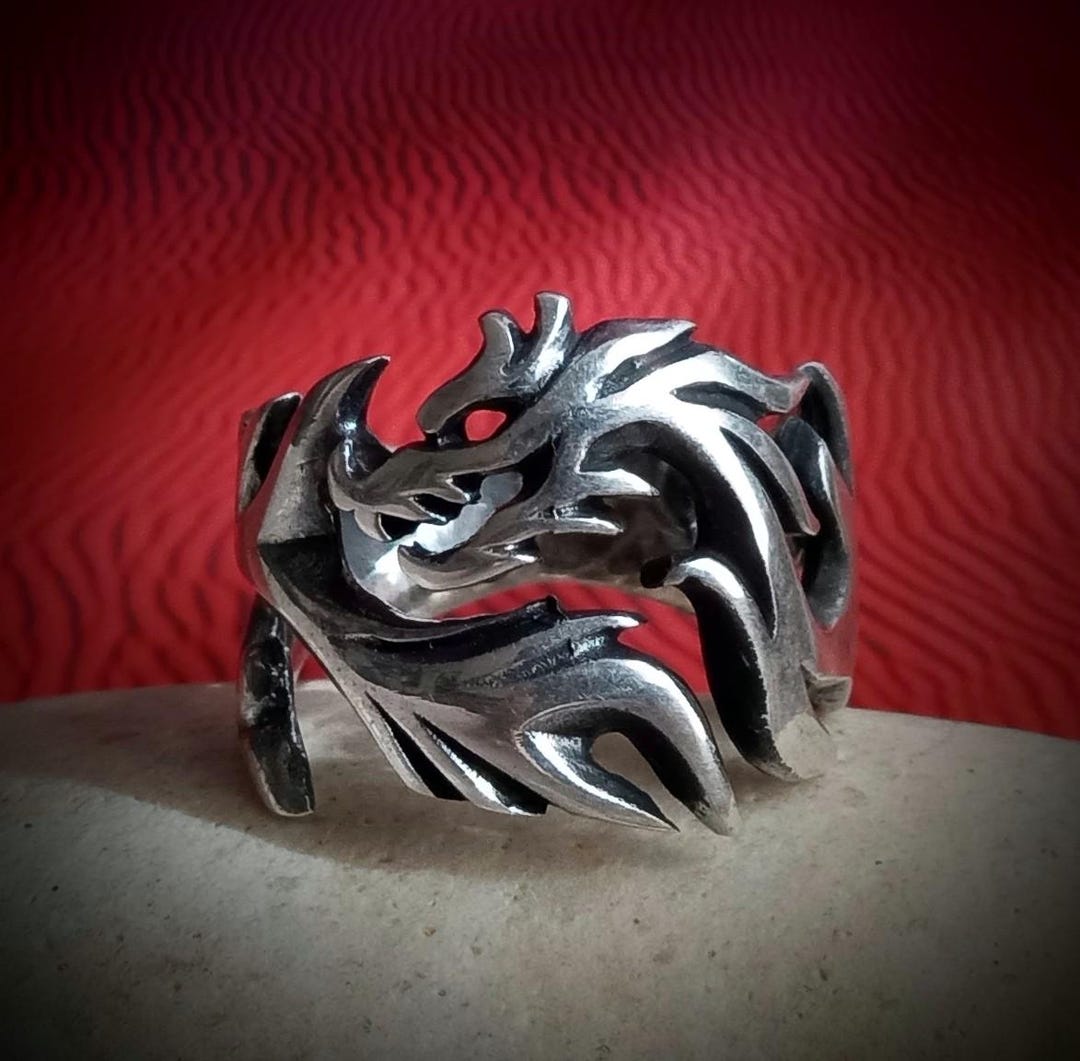 KILGHARRAH | the Great Dragon | Magick Ring | Medieval Alchemy | Spirit ...