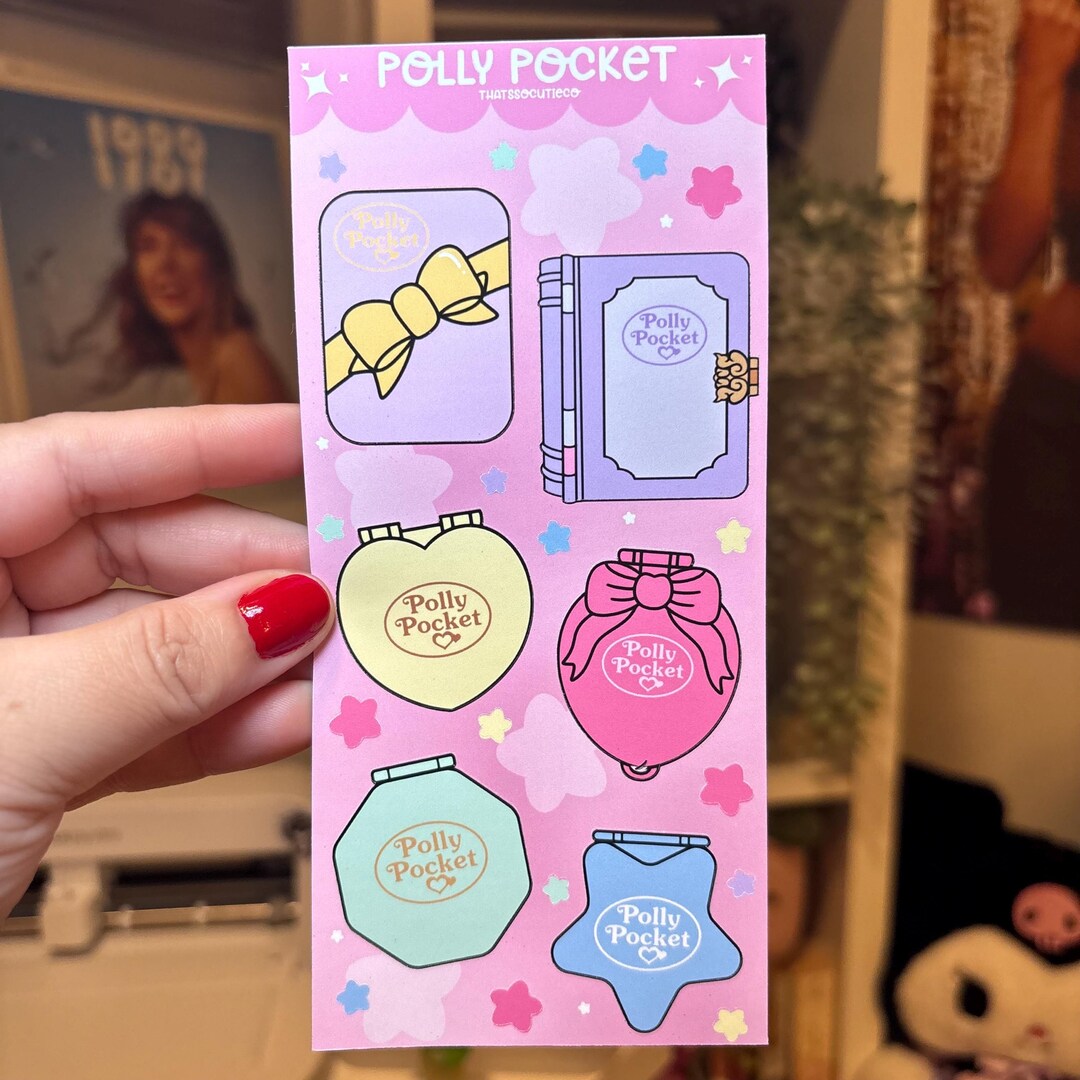 Polly Pocket Stickers | Journaling, Deco Stickers - Etsy