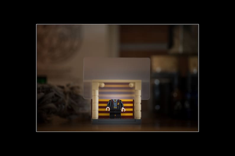 The Invisible LEG0 Minifigure HARRY P0TTER Illusion - Etsy