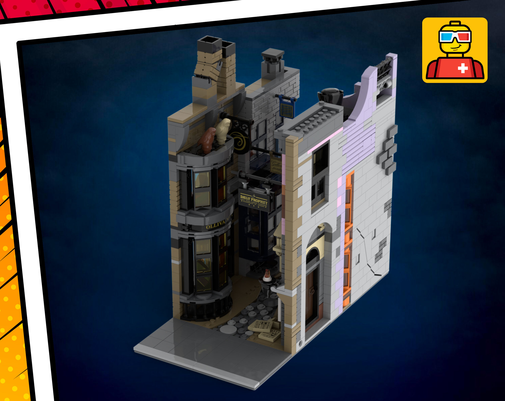 LEG0 Modular - HARRY P0TTER Diagon Alley for Your Modular City - PDF ...