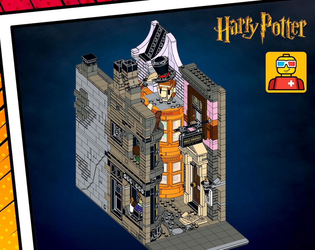 LEG0 Modular - HARRY P0TTER Diagon Alley for Your Modular City - PDF ...