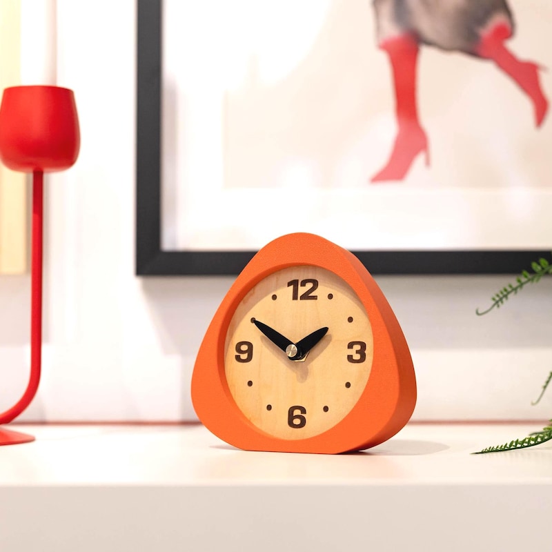 Midcentury Quiet Clock - Etsy