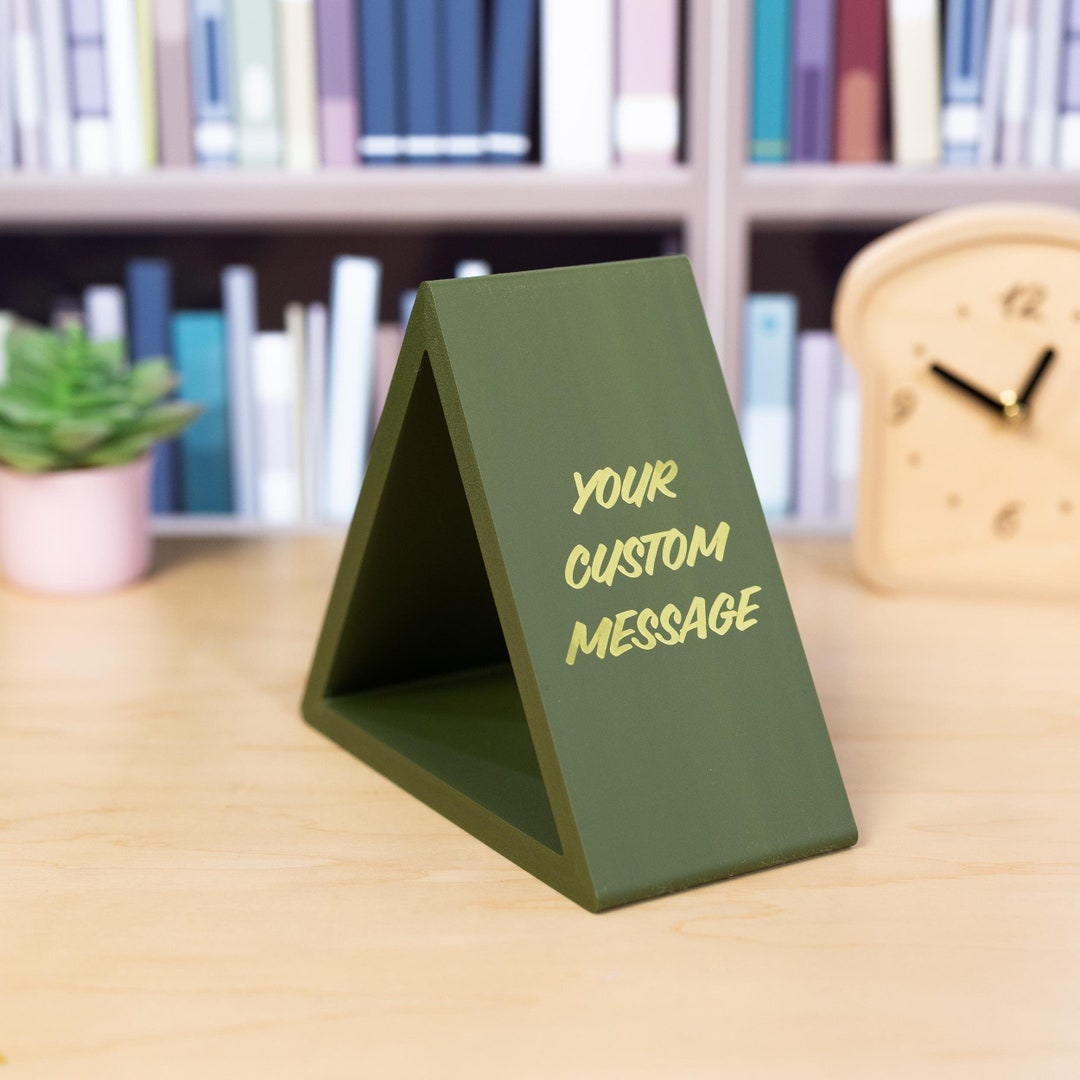 Triangle Bookstand Triangle Book Holder Made in USA - Etsy